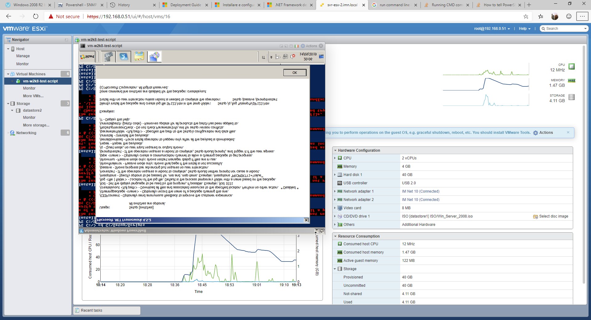 VMWare Esxi UI vm window inverted | Microsoft Community Hub